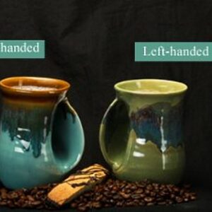 Clay in Motion Handwarmer Mug - Left Hand (Island Oasis)