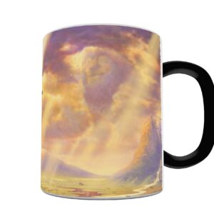 Morphing Mugs Disney - The Lion King - Presentation of Cub - Thomas Kinkade - One 11 oz Color Changing Heat Sensitive Ceramic Mug – Image Revealed When HOT Liquid Is Added!