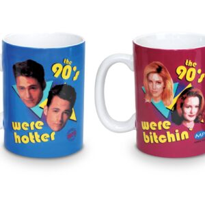 BigMouth Inc. 90210 / Melrose Place Mug Set - Set of 2!