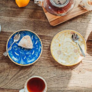 Disney Beauty and the Beast Bone China Teacup and Saucer | Set of 2