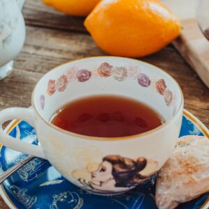 Disney Beauty and the Beast Bone China Teacup and Saucer | Set of 2