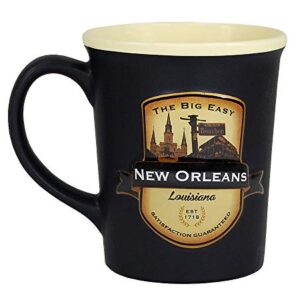 Americaware - City of New Orleans Souvenir Ceramic Coffee Mug/Cup - 18oz