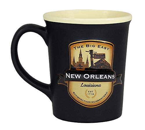 Americaware - City of New Orleans Souvenir Ceramic Coffee Mug/Cup - 18oz