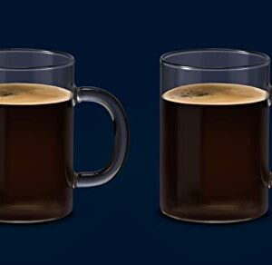 De'Longhi DLSC320 Long Coffee Glasses, 8.5 Fl oz, set of 2