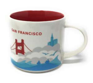 starbucks san francisco you are here collection mug