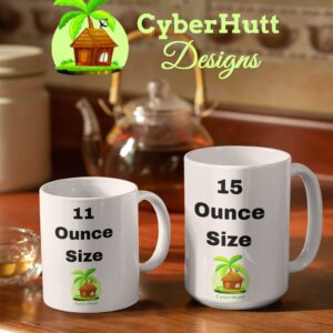 Cyber Hutt West King Charles III and Queen Camilla Coronation Commemorative Coffee Mug