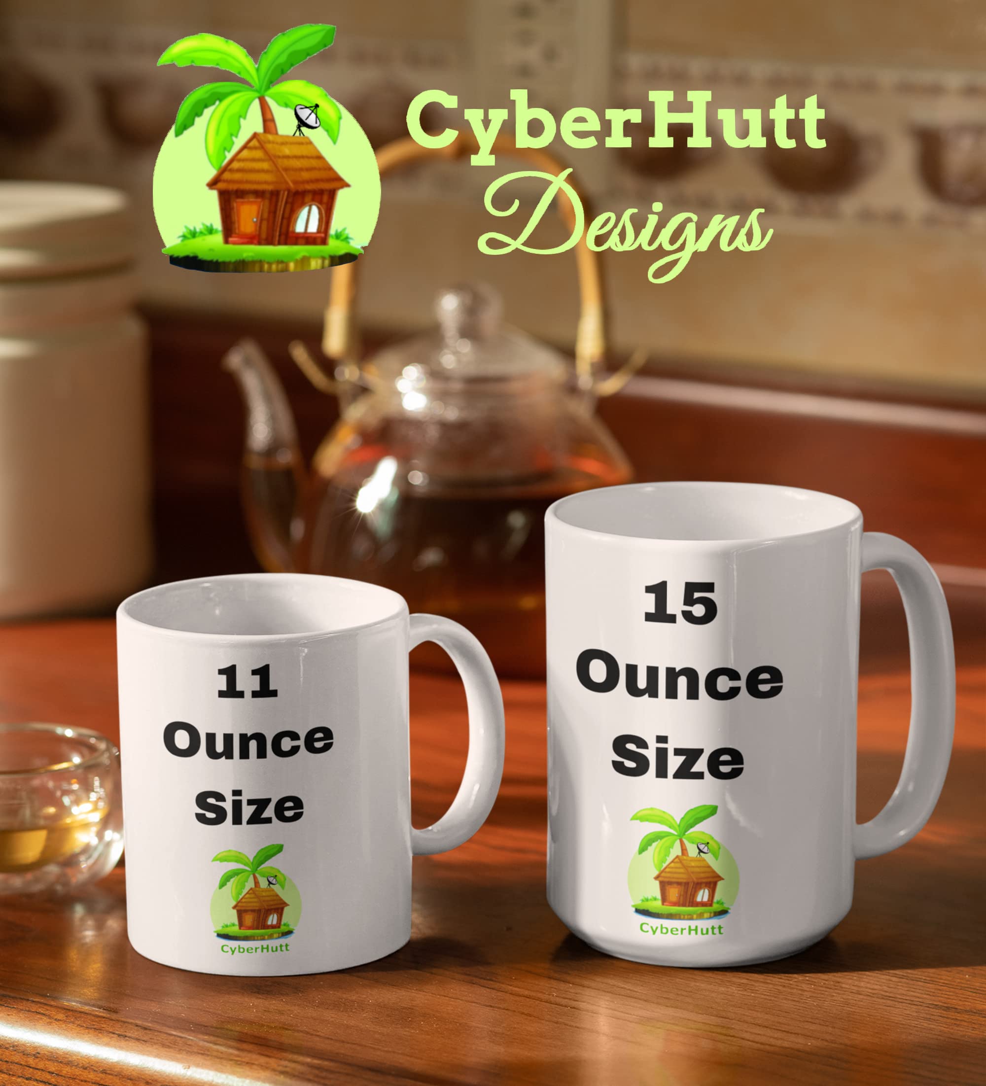 Cyber Hutt West King Charles III and Queen Camilla Coronation Commemorative Coffee Mug