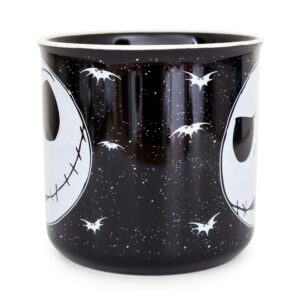 Disney The Nightmare Before Christmas Jack Face Ceramic Camper Mug | 20 Ounces