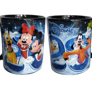 Disney Mickey Mouse and Friends 2023 Tip the Hat Black Ceramic Mug, Collectible Character Coffee Cups and Novelty Gifts for Men or Women, 11 Ounces