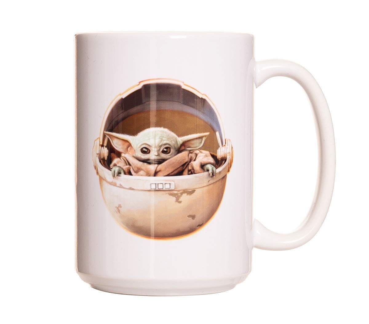 Star Wars Mandalorian The Child Ceramic Coffee Mug - Set of 2-15 oz