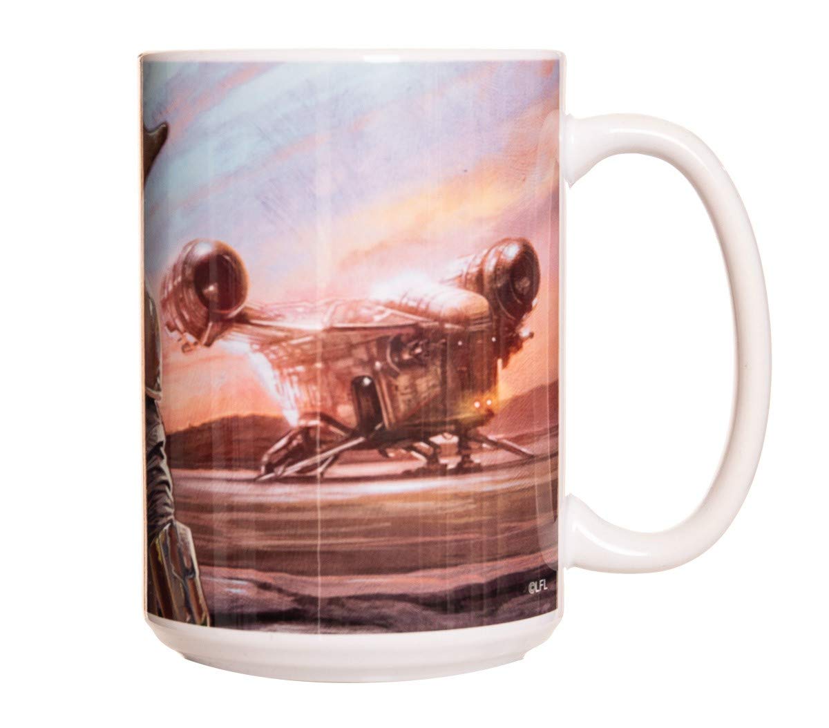 Star Wars Mandalorian The Child Ceramic Coffee Mug - Set of 2-15 oz