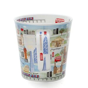 CA-LONM-XX London Map Staffordshire Bone China Mug - Cairngorm Shape 0.48l