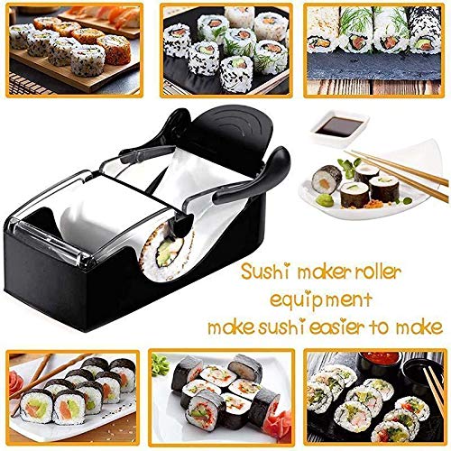 Sushi Roll Machine,DIY Sushi Maker Roller,Beginners Sushi Roll Machine,Magic Longevity Driver Sushi Roll Machine Home Kitchen Tools Utensils