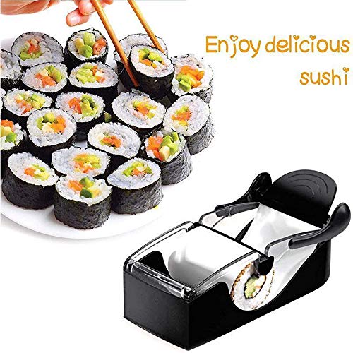 Sushi Roll Machine,DIY Sushi Maker Roller,Beginners Sushi Roll Machine,Magic Longevity Driver Sushi Roll Machine Home Kitchen Tools Utensils