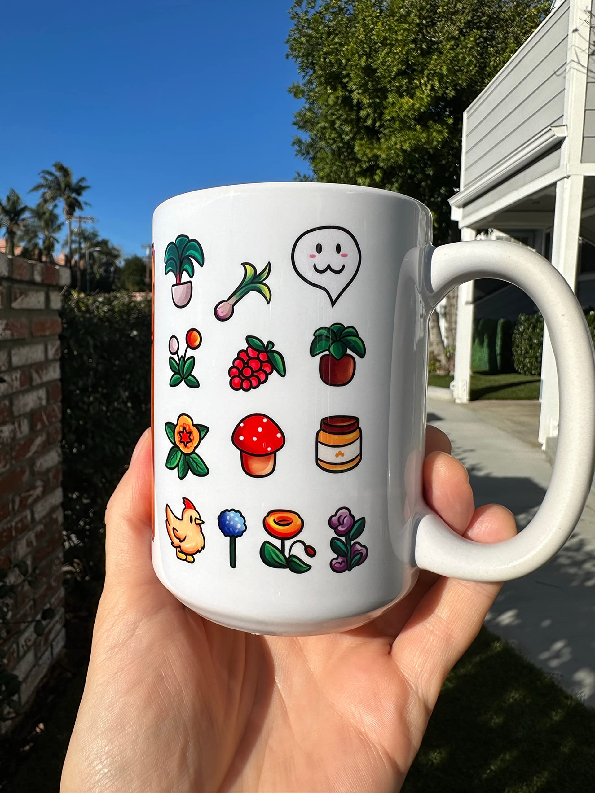 Switzer Kreations Stardew Valley Mug - Stardew Valley Gift - Stardew Valley Cup - Video Game Mug - Gamer Gift - Coffee Tea Mug - White (11 Ounces)