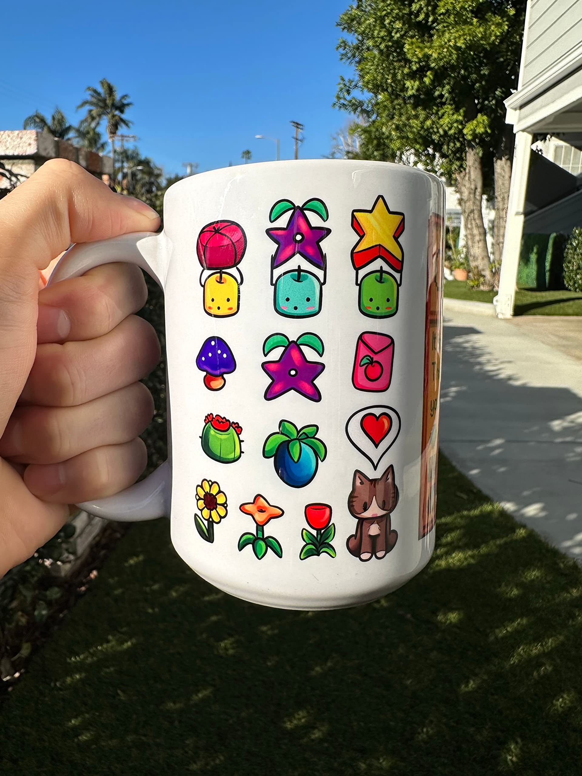 Switzer Kreations Stardew Valley Mug - Stardew Valley Gift - Stardew Valley Cup - Video Game Mug - Gamer Gift - Coffee Tea Mug - White (11 Ounces)