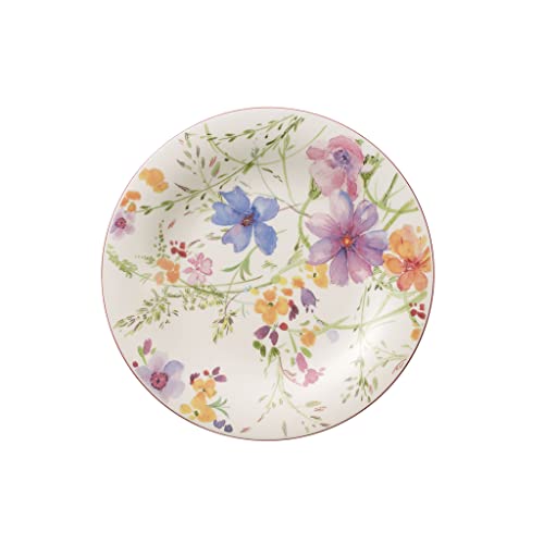 Villeroy & Boch Mariefleur Basic Salad Plate, 8.25 in, White/Multicolored