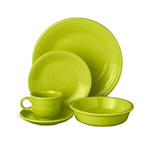 Fiesta 5-Piece Place Setting, Lemongrass