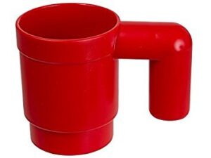 lego upscaled mug -red