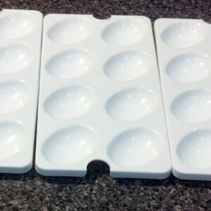 Tupperware Deviled Egg Trays or Inserts for Deli Keeper