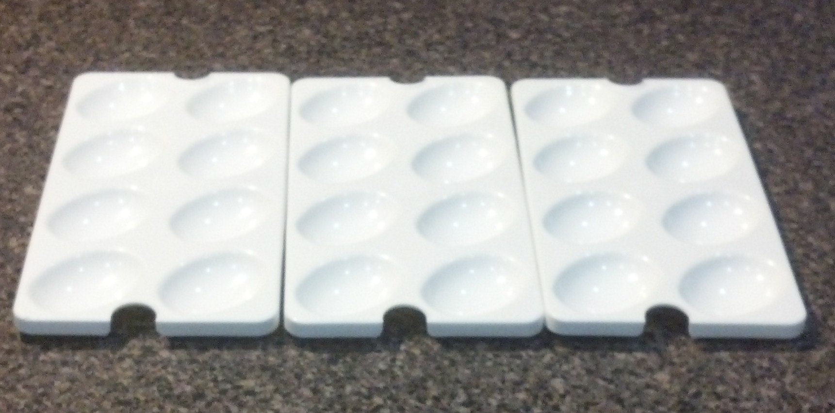 Tupperware Deviled Egg Trays or Inserts for Deli Keeper