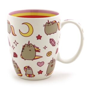 gund pusheen by our name is mud "magical pusheenicorn" stoneware coffee mug 12 oz stoneware mug