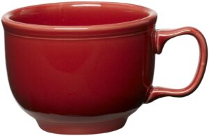 fiesta 18-ounce jumbo cup, scarlet