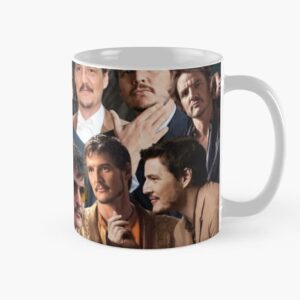 gypsylala pedro actor pascal photo collage coffee mug - 11 oz gift for birthday christmas