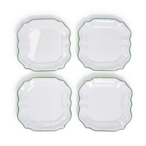 two's company garden soiree set of 4 salad /dessert plates