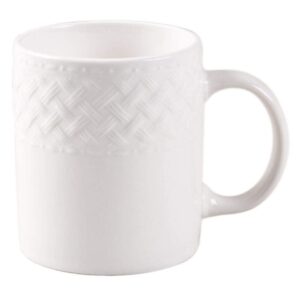 pfaltzgraff basketweave mug