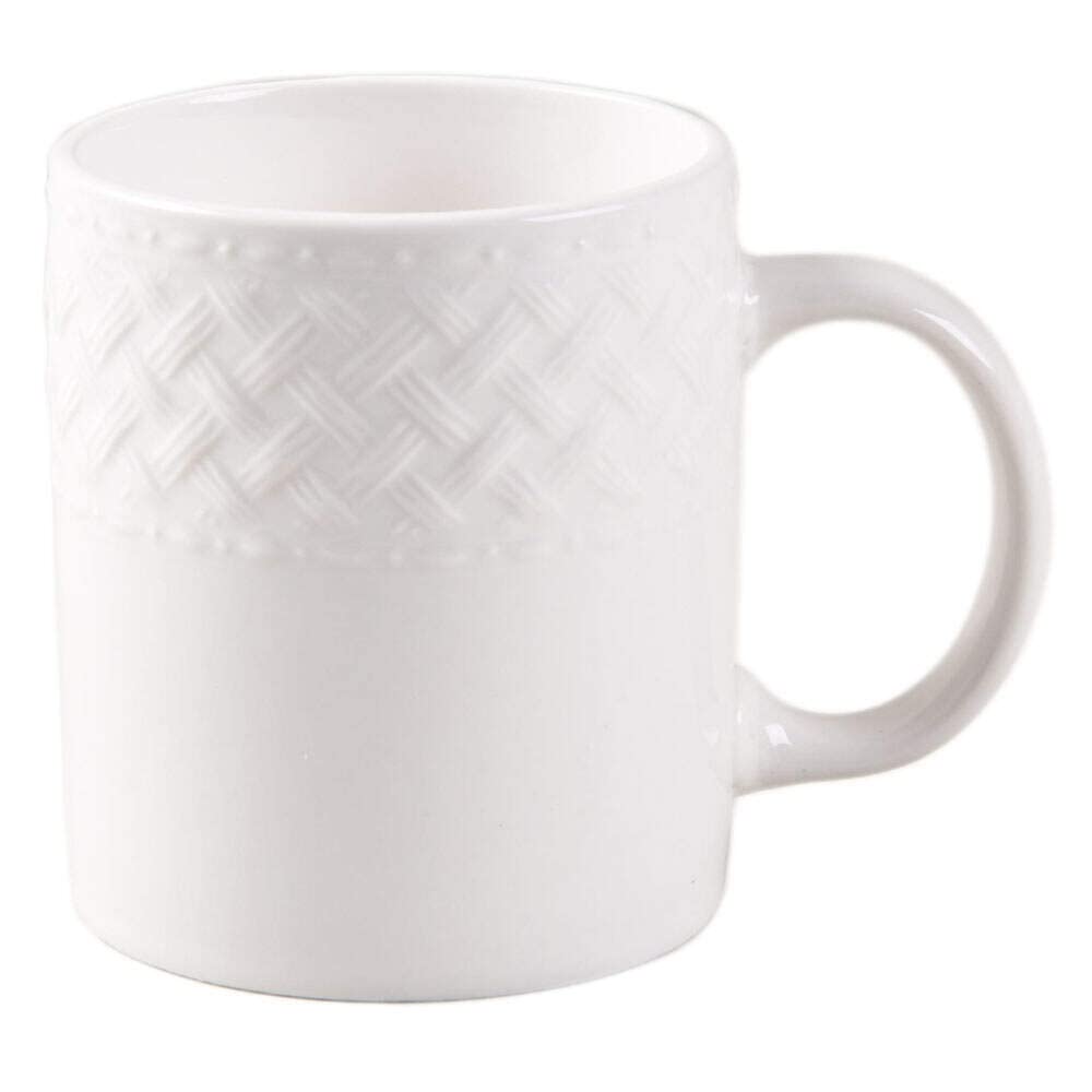 Pfaltzgraff Basketweave Mug