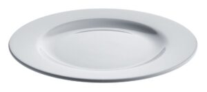 alessi a di platebowlcup dinner plate (ajm28/1), large, silver, set of 4