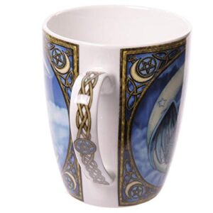 Lisa Parker Puckator Dragon Design Porcelain Mug, Tea Coffee Hot Drinks Microwave & Dishwasher Safe Height 10cm Width 12cm Depth 8.5cm 300ml Capacity