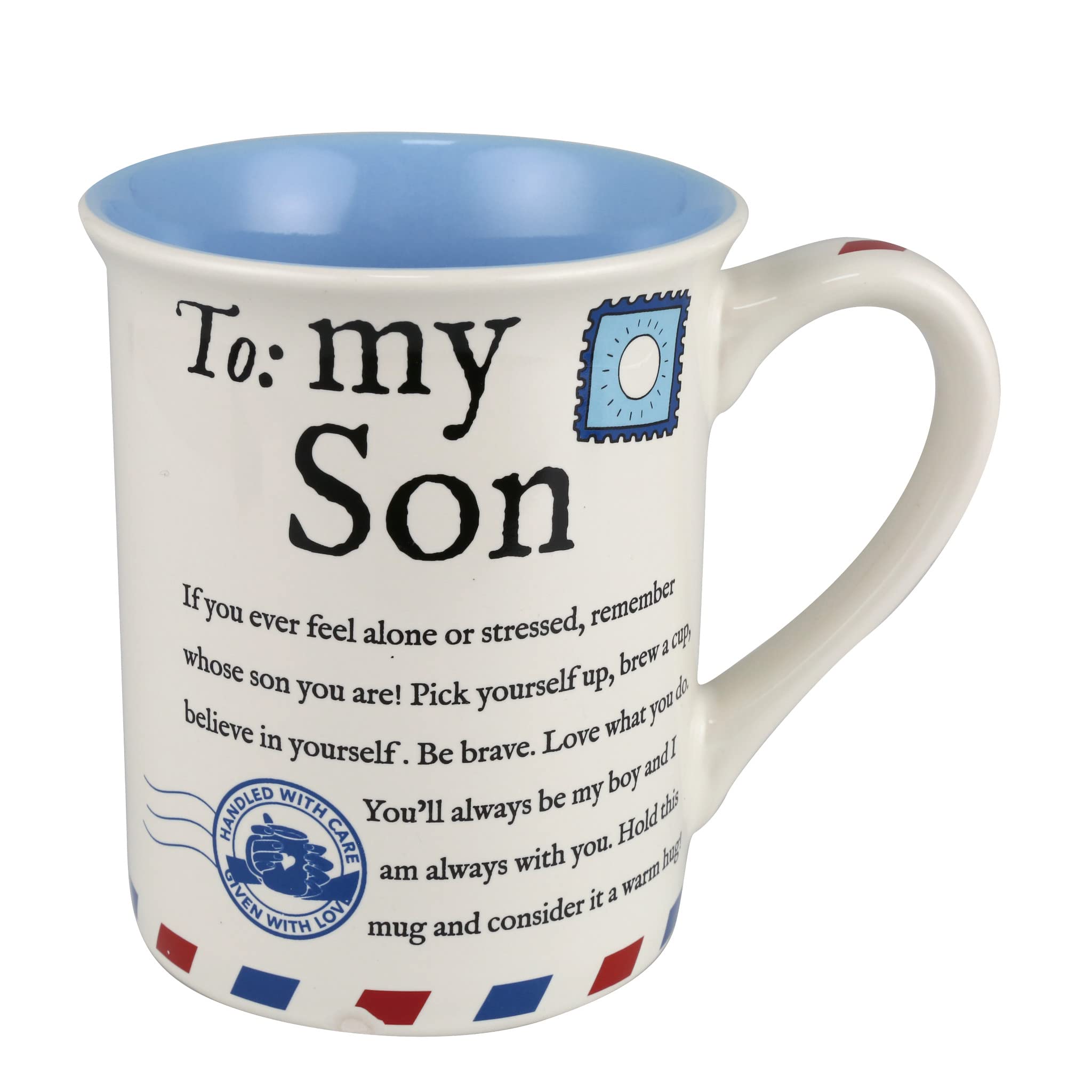 Enesco Our Name Is Mud To My Son 16 oz Mug, 4.53 Inches