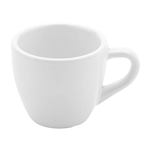 G.E.T. C-1004-W-EC Melamine Espresso Cup, 3 Ounce, White (Set of 4)