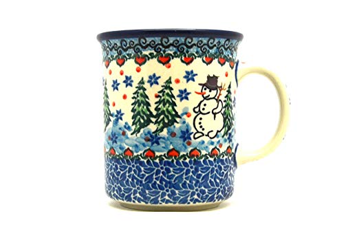 Polish Pottery Mug - Straight Sided - Unikat Signature - U4661