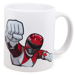 Surreal Entertainment Power Rangers Red Ranger Ceramic Mug Exclusive | Holds 11 Ounces