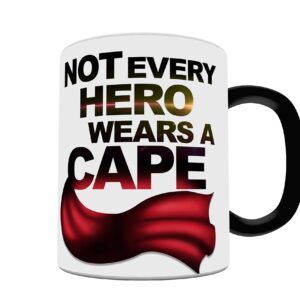 Mother's Day - Mom The Original Hero - Superhero - One 11 oz Morphing Mugs Color Changing Heat Sensitive Ceramic Mug – Image Revealed When HOT Liquid Is Added!