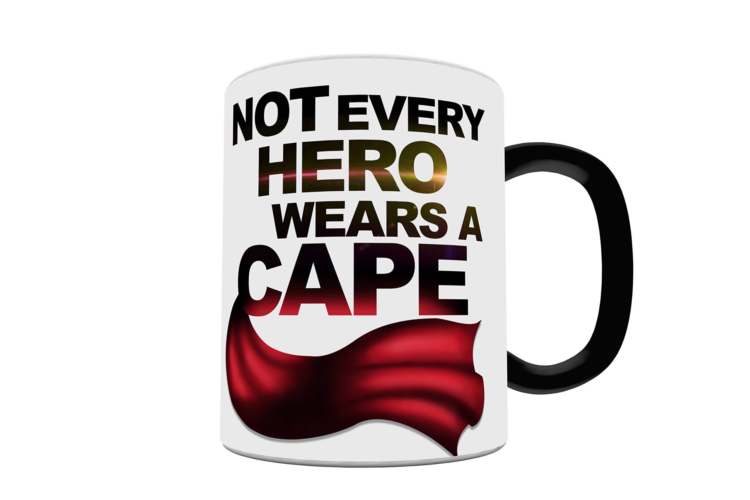 Mother's Day - Mom The Original Hero - Superhero - One 11 oz Morphing Mugs Color Changing Heat Sensitive Ceramic Mug – Image Revealed When HOT Liquid Is Added!