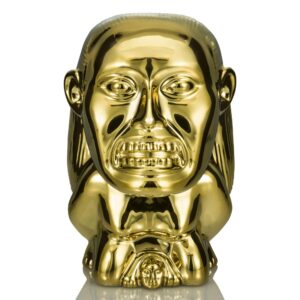 geeki tikis indiana jones golden idol ceramic mug | holds 24 ounces