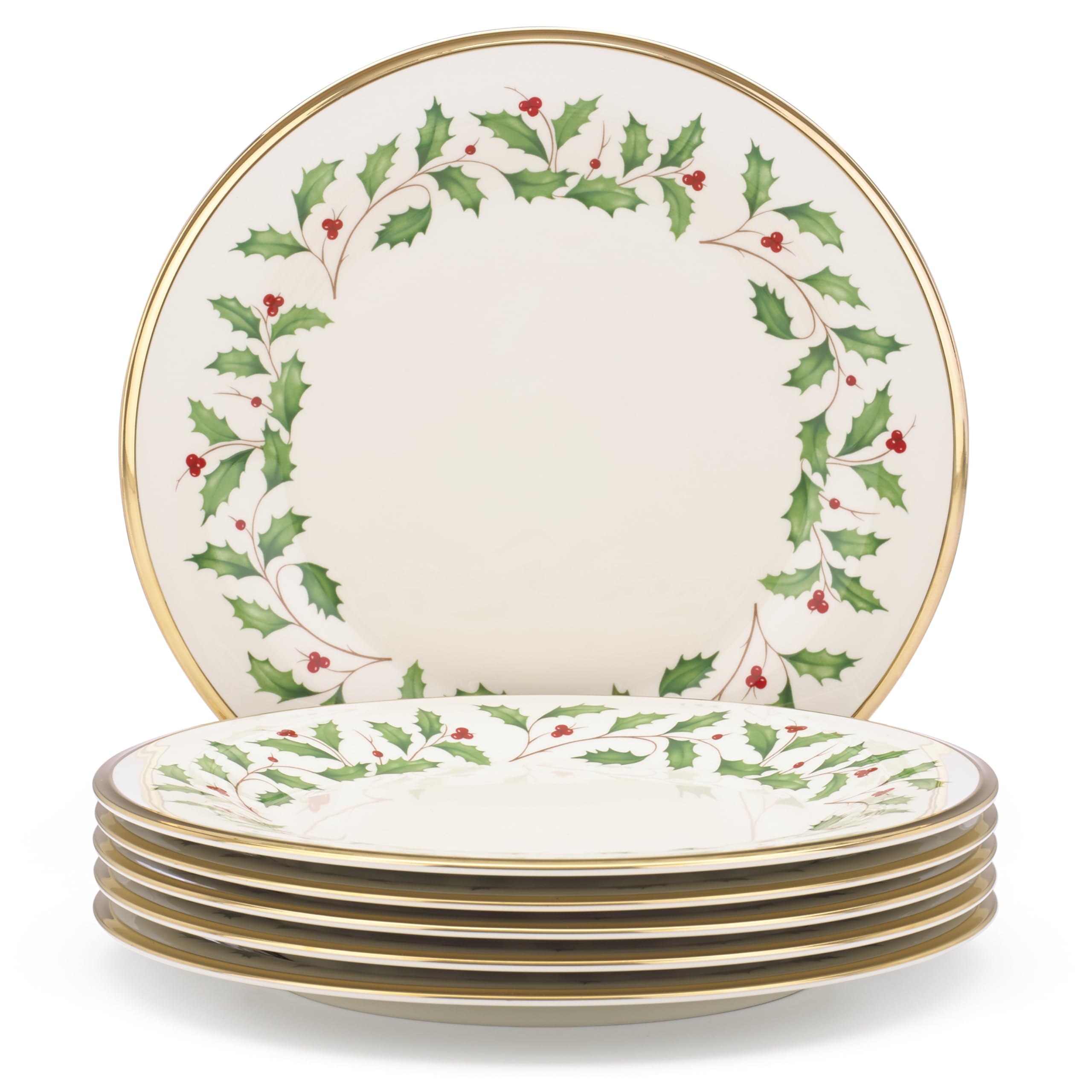 Lenox 835217 Holiday Dinner Plate Set, Buy 3 Get 6