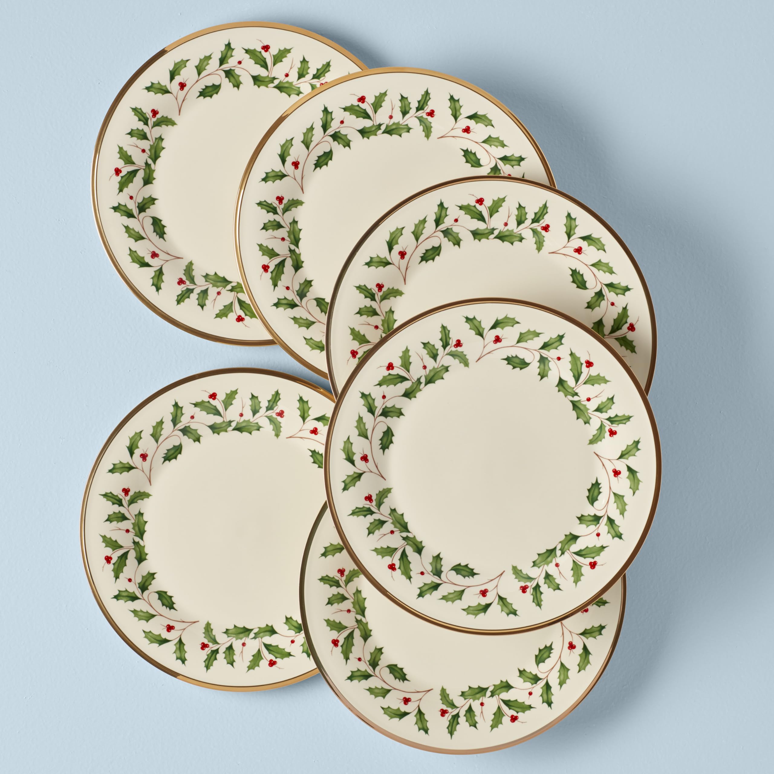 Lenox 835217 Holiday Dinner Plate Set, Buy 3 Get 6