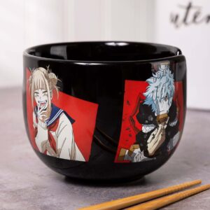 My Hero Academia Heroes & Villains Ramen Bowl Set Standard