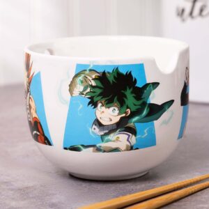 My Hero Academia Heroes & Villains Ramen Bowl Set Standard