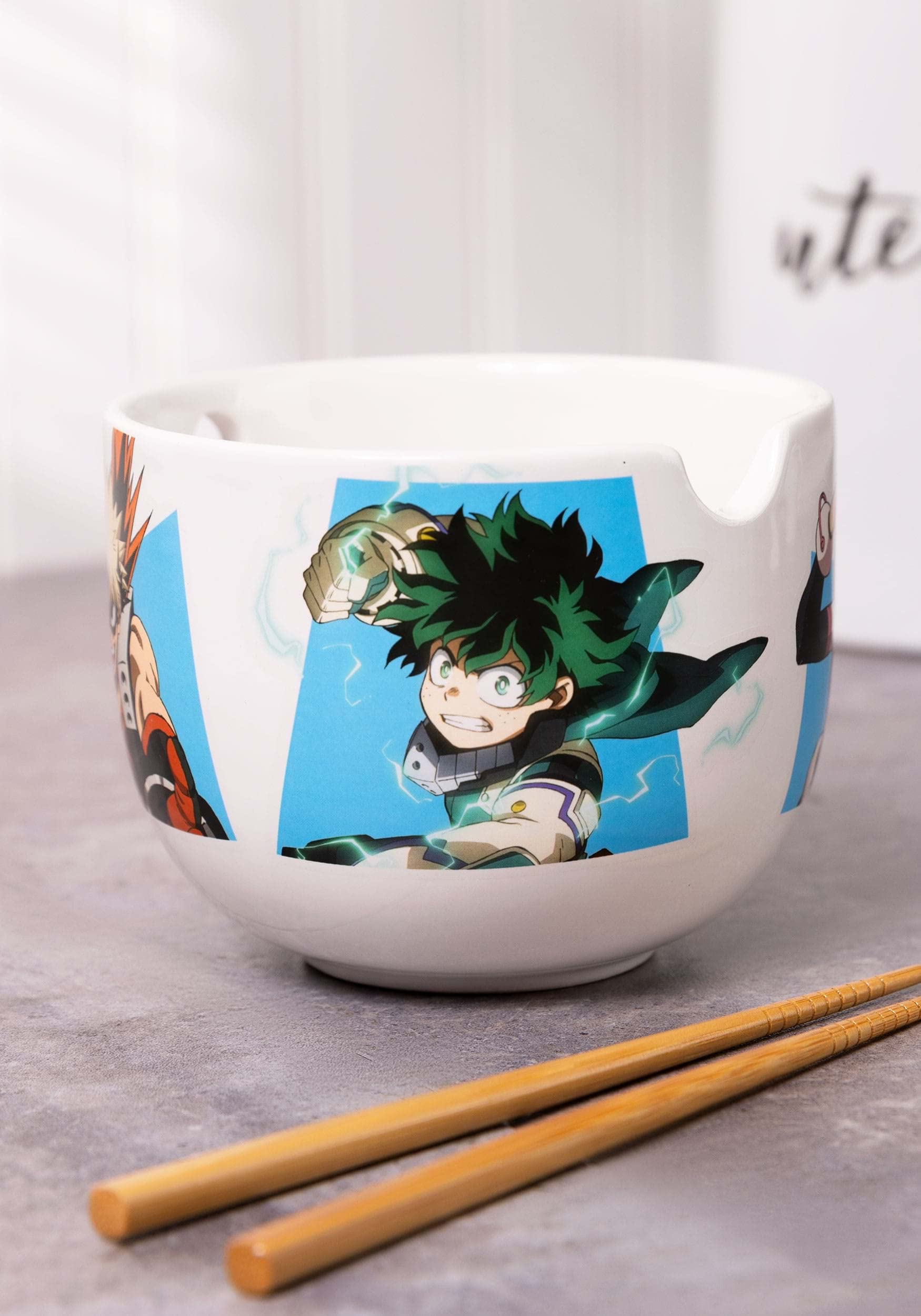 My Hero Academia Heroes & Villains Ramen Bowl Set Standard