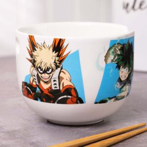 My Hero Academia Heroes & Villains Ramen Bowl Set Standard