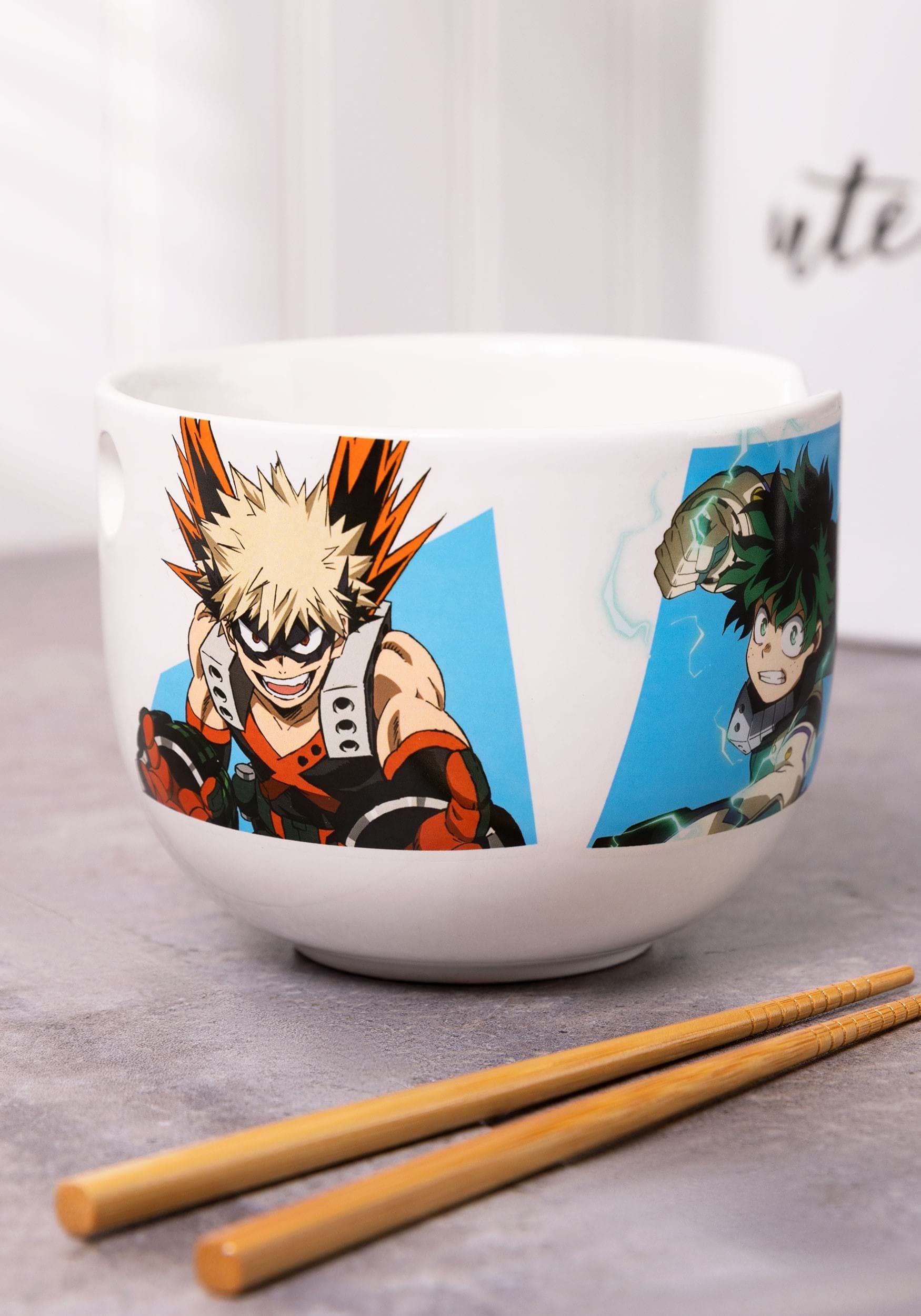 My Hero Academia Heroes & Villains Ramen Bowl Set Standard