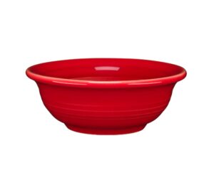 homer laughlin fruit/salsa bowl, scarlet