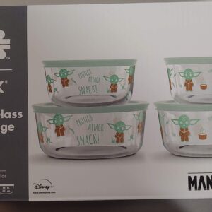 Pyrex Star Wars Mandalorian 8 Piece Bowl Set