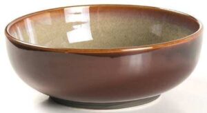 sango nova brown soup / cereal bowl